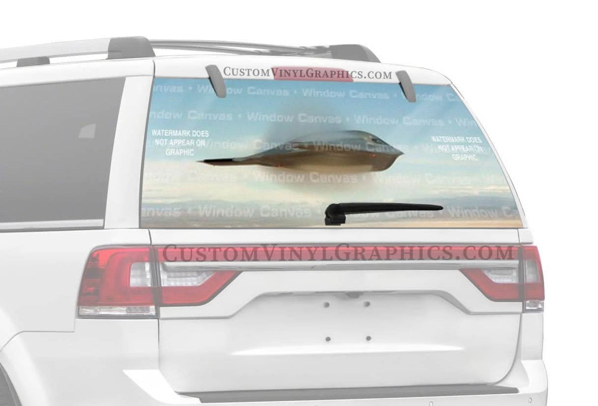 B2 Cross Section Rear Window Decal – Custom Vinyl Graphics