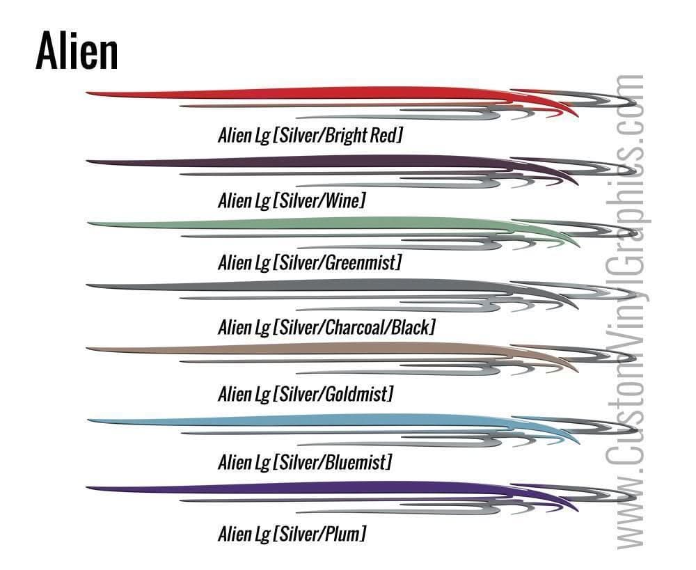 Alien Vinyl Graphic – Custom Vinyl Graphics