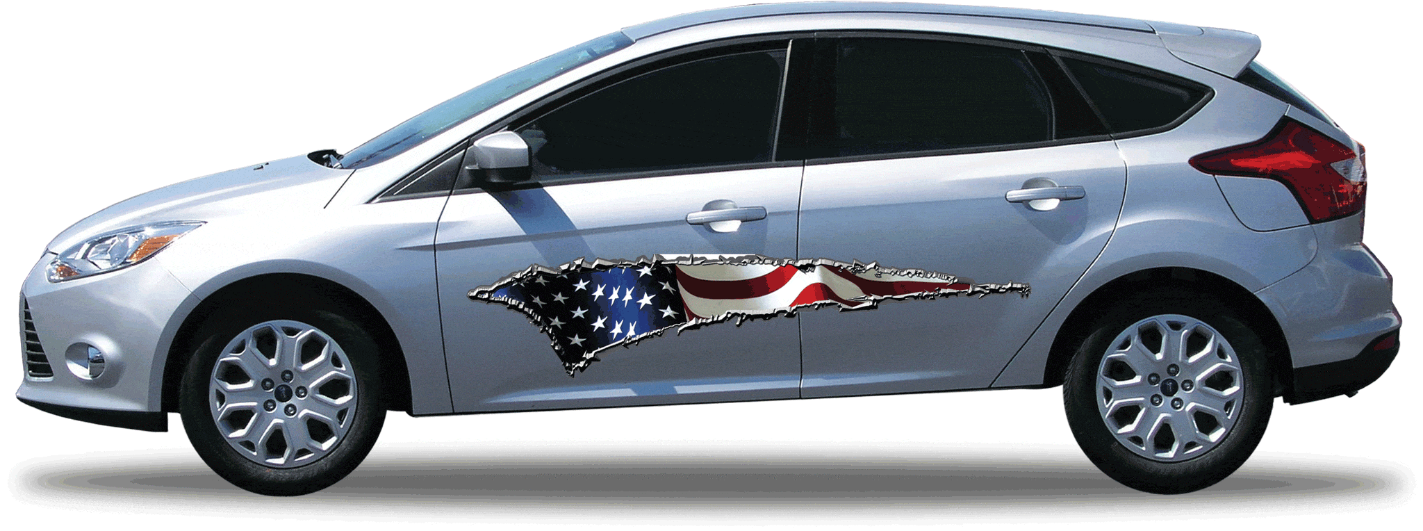 Slash Flag Vinyl Graphic – Custom Vinyl Graphics