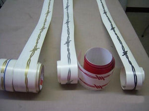 Die-Cut Barbed Wire Pinstriping Tape – Custom Vinyl Graphics