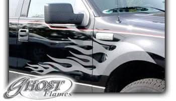 Ghost Flames 103 Vinyl Graphic – Custom Vinyl Graphics