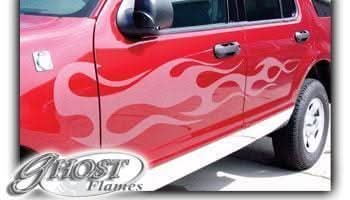 Ghost Flames 106 Solid Vinyl Graphic – Custom Vinyl Graphics