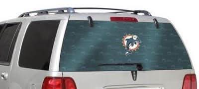 Miami Dolphins Rear Window Decal – Custom Vinyl Graphics