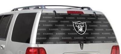 Oakland Raiders Rear Window Decal – Custom Vinyl Graphics