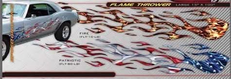 Flame Thrower Vinyl Graphic – Custom Vinyl Graphics