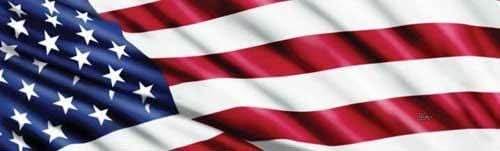 American Flag Rear Window Decal – Custom Vinyl Graphics