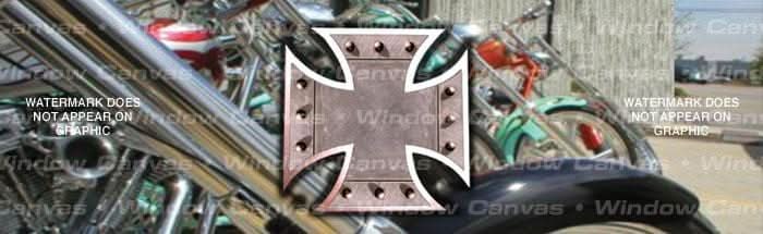 Chopper of Steel Rear Window Decal – Custom Vinyl Graphics