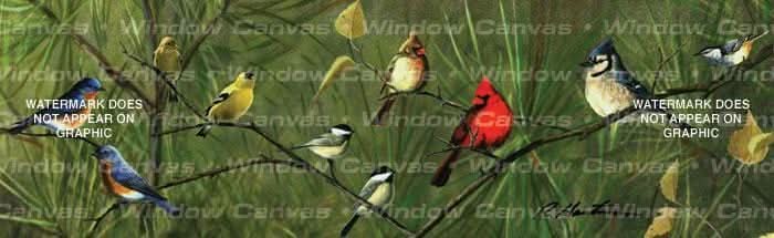 Song Birds Rear Window Decal – Custom Vinyl Graphics