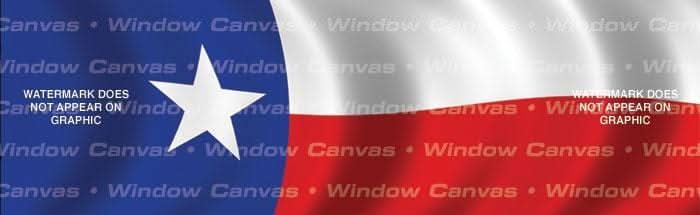 Texas Pride Rear Window Decal – Custom Vinyl Graphics