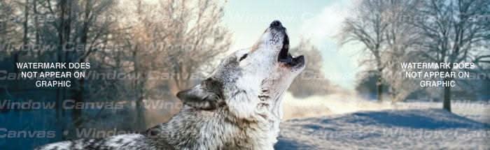 Winters Wolf Rear Window Decal – Custom Vinyl Graphics